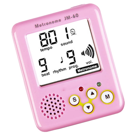Digital Small Metronome Electronic Metronome Tone Generator Tuner ...