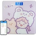 Digital Smart BMI Digital Scale,Bluetooth Body Weight Bathroom Scale ...