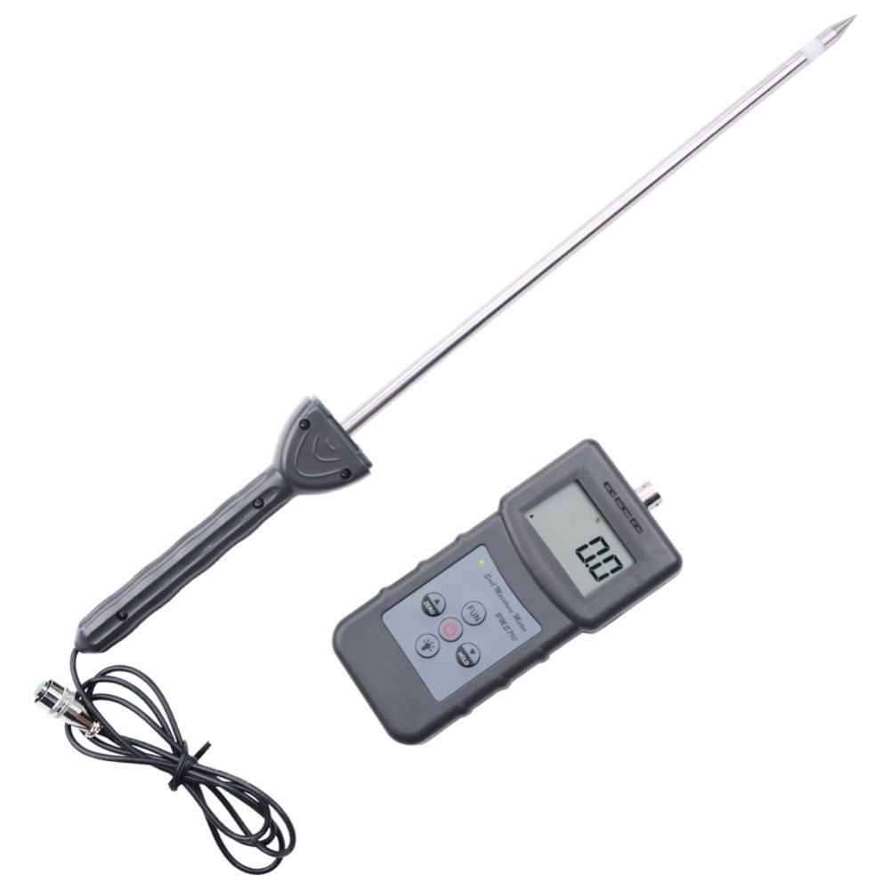 Digital Soil Moisture Meter Test River Sand Soil Cement Land Plater ...