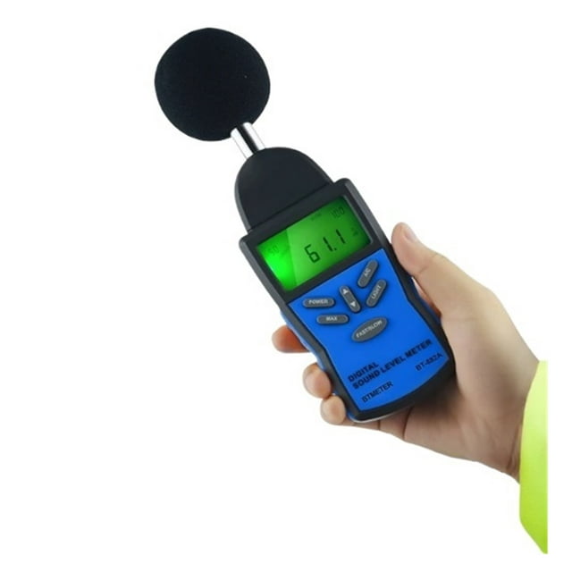 Digital Sound Level Meter Noise Volume Measuring Instrument Decibel ...