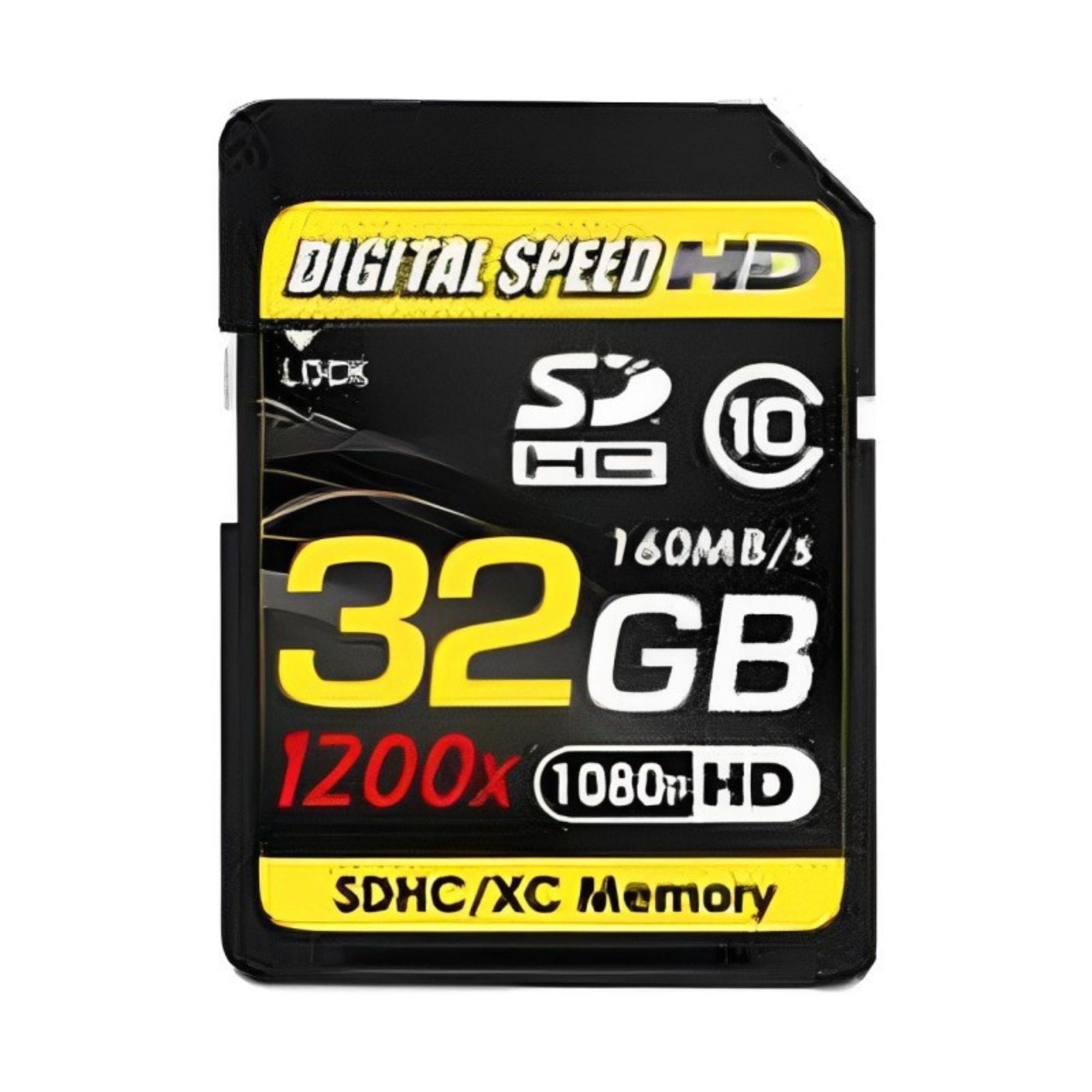 Digital Speed Memory Card Class 10, 32GB 1200x 160MB/s for DSLR Camera ...