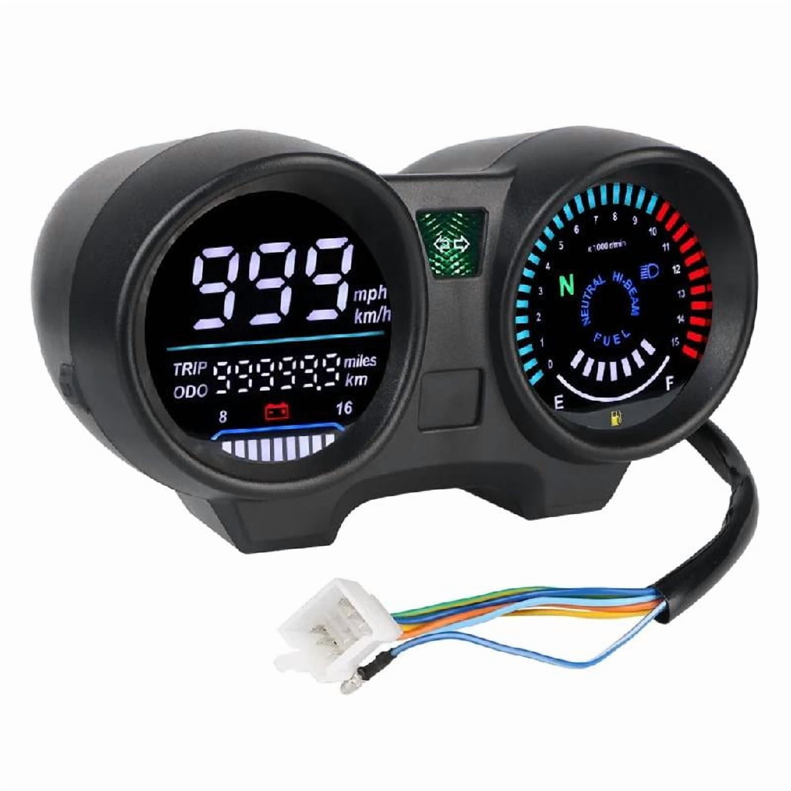 Digital Speedometer Odometer Dashboard for CG150 Fan 150 Motorcycle ...
