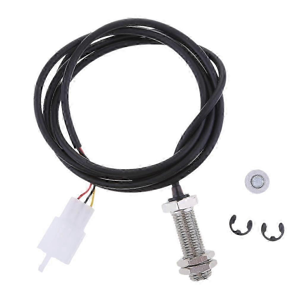 Digital Speedometer Odometer Tachometer Sensor Cable & Magnet ATV ...