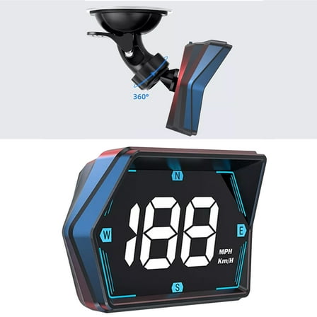 Car HUD GPS Speedometer, Digital Speed Monitor, USB Plug & Play ...