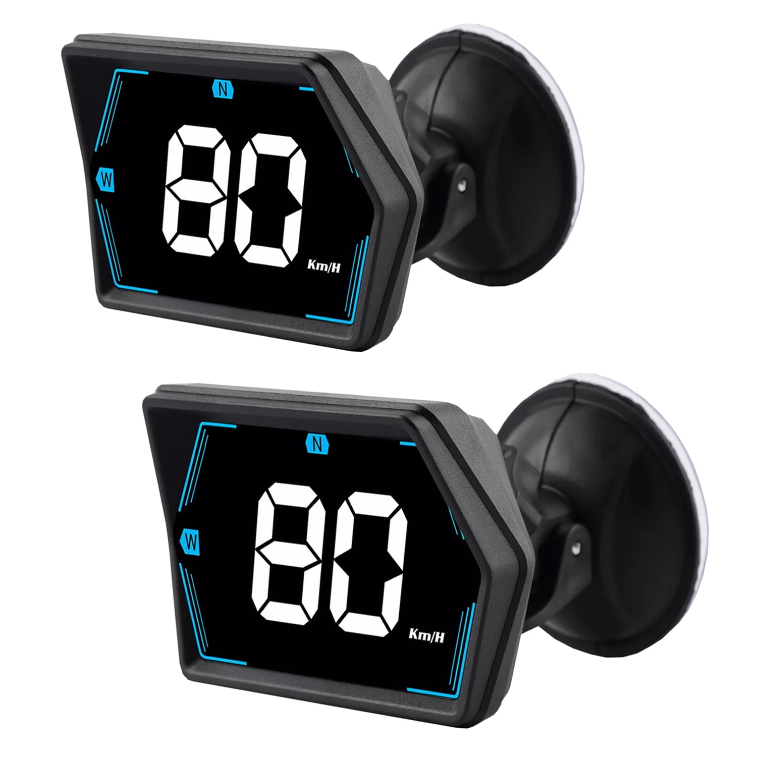 Digital Speedometer for Car GPS HUD Head Up Display MPH Overspeed Alarm ...