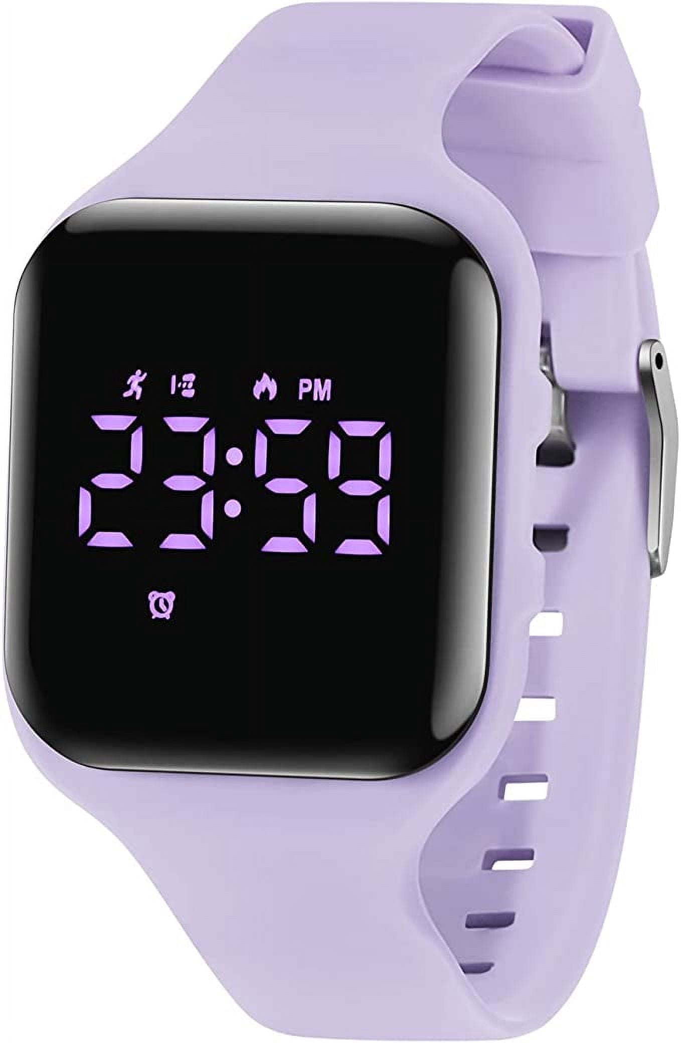 Waterproof Digital Sport Watch for Kids, Stopwatch, Alarm & Fitness ...