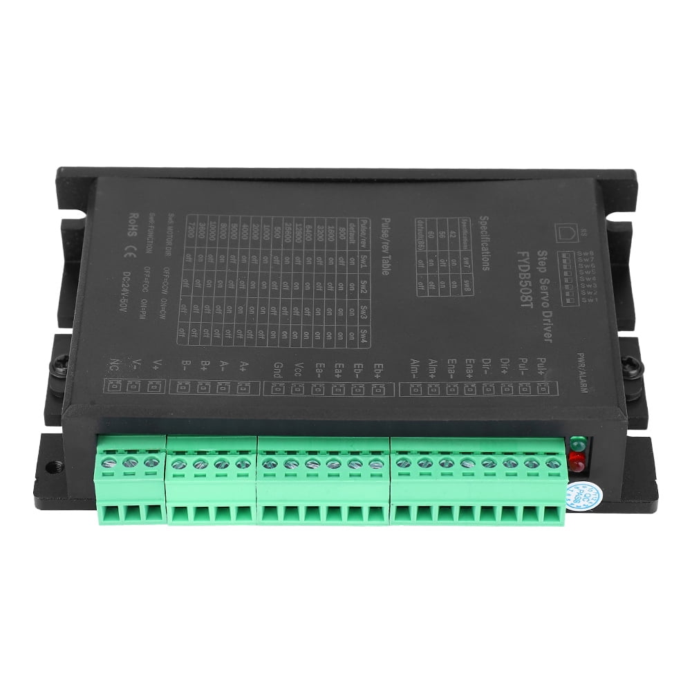 Digital Stepper Motor Driver Nema 2 Phase Automatic Adjustment DC24-50V ...