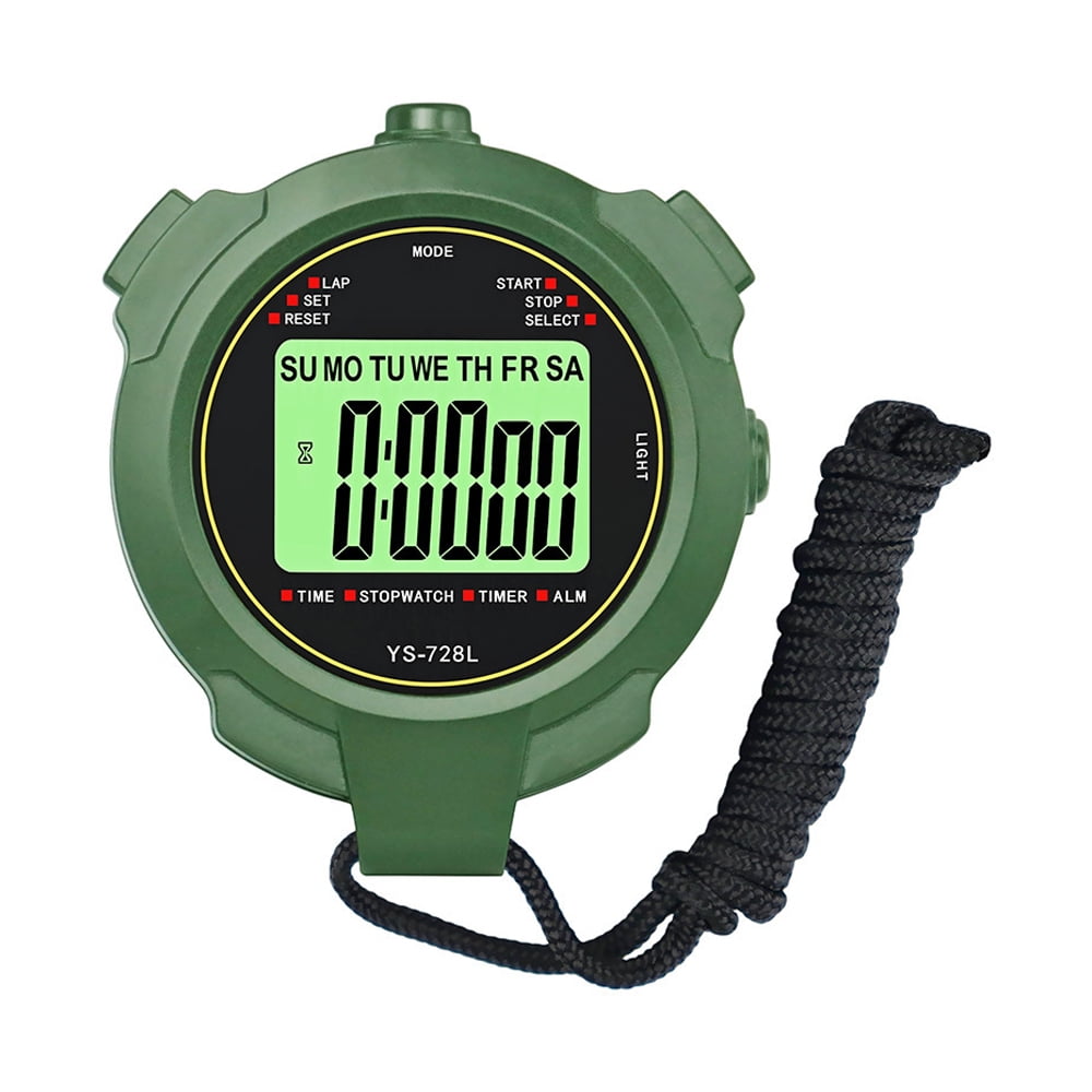 Digital Stopwatch Timer - Interval Timer with Large Display - Walmart.com