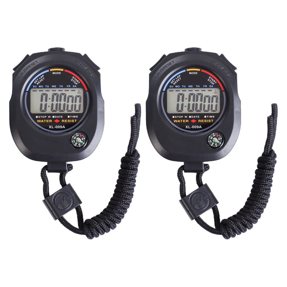 Digital Stopwatch Timer - Interval Timer with Large Display - Walmart.com