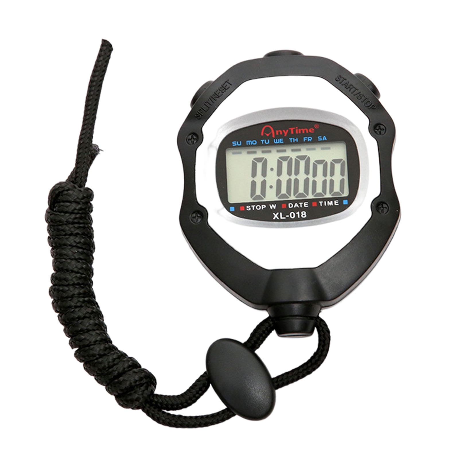 Digital Stopwatch Timer Sports Stopwatch Or Lap Split Memory Second ...