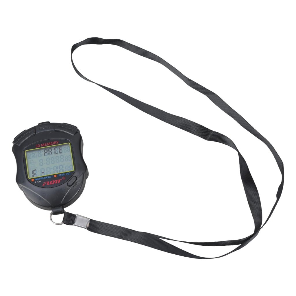 Digital Stopwatches Professional Stopwatches 10/30/60/100 Lap Memory ...