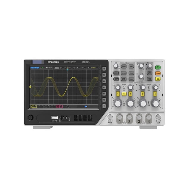 Digital Storage Oscilloscope 2 Channels Osciloscopio 100Mhz Bandwidth ...