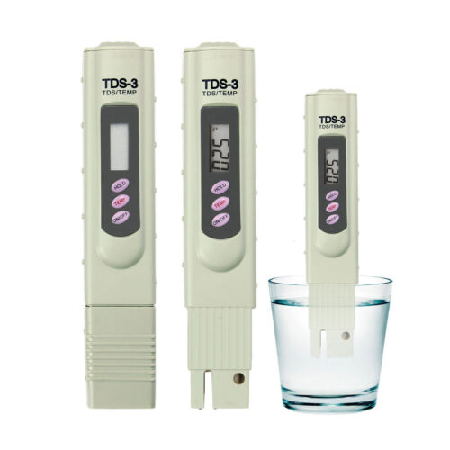 Digital TDS3 PPM Meter Tester Home Drinking Tap Water Quality Purity ...