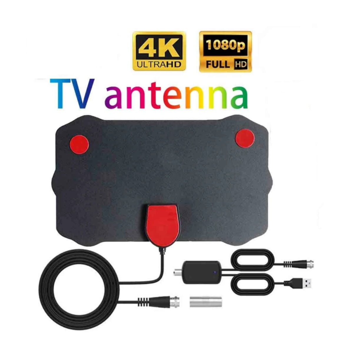 Digital TV Antenna for Smart TV Indoor,HDTV Amplified Signal Booster,TV ...
