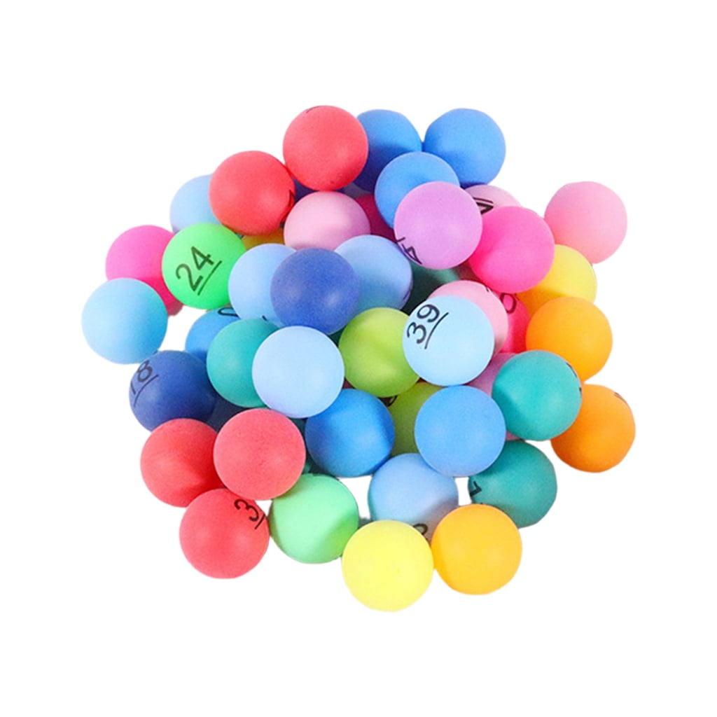 Digital Table Tennis Lottery Balls with Number Game Color Professional ...