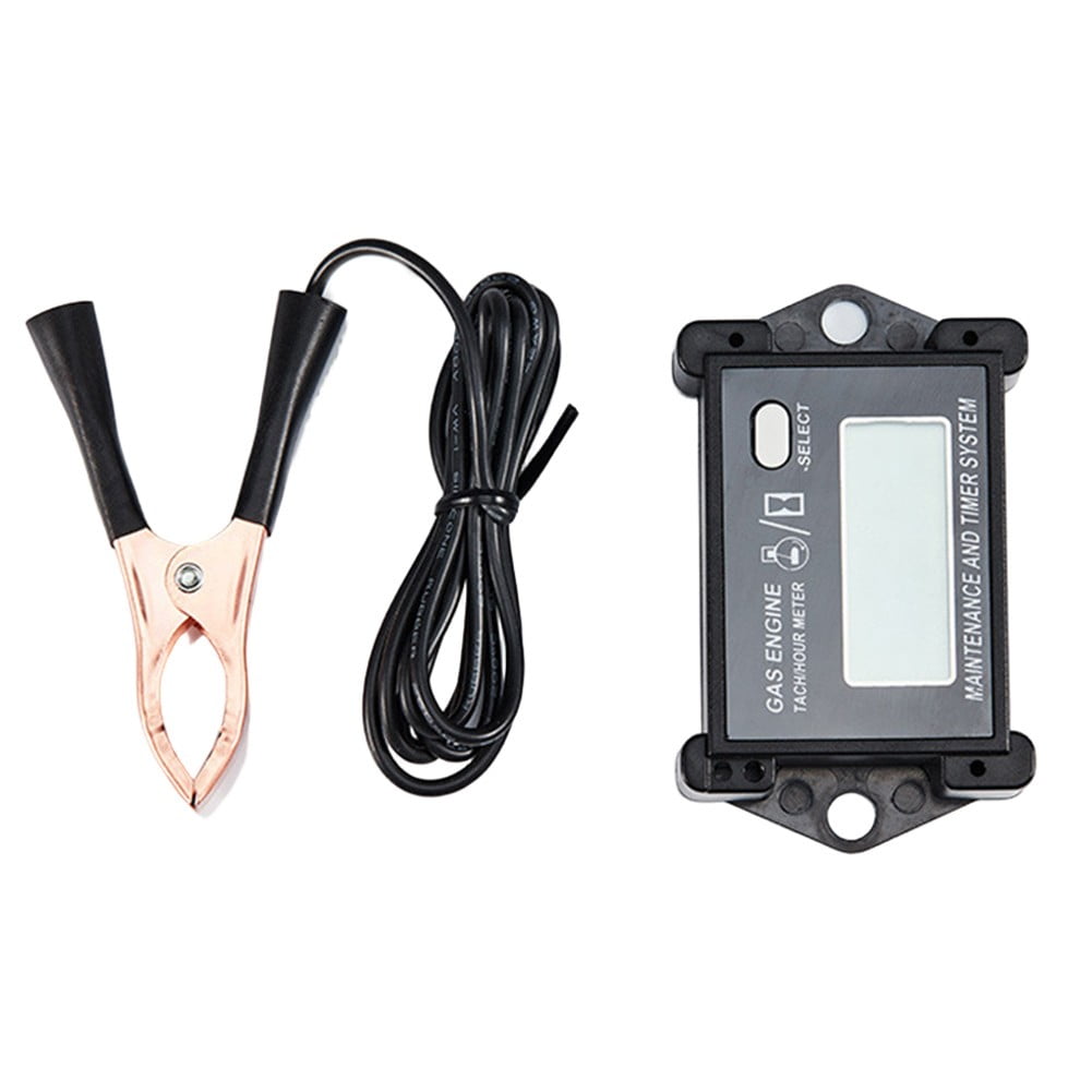Digital Tachometer Hour Meter RPM Counter Count Down for Motorcycle 2/4 ...