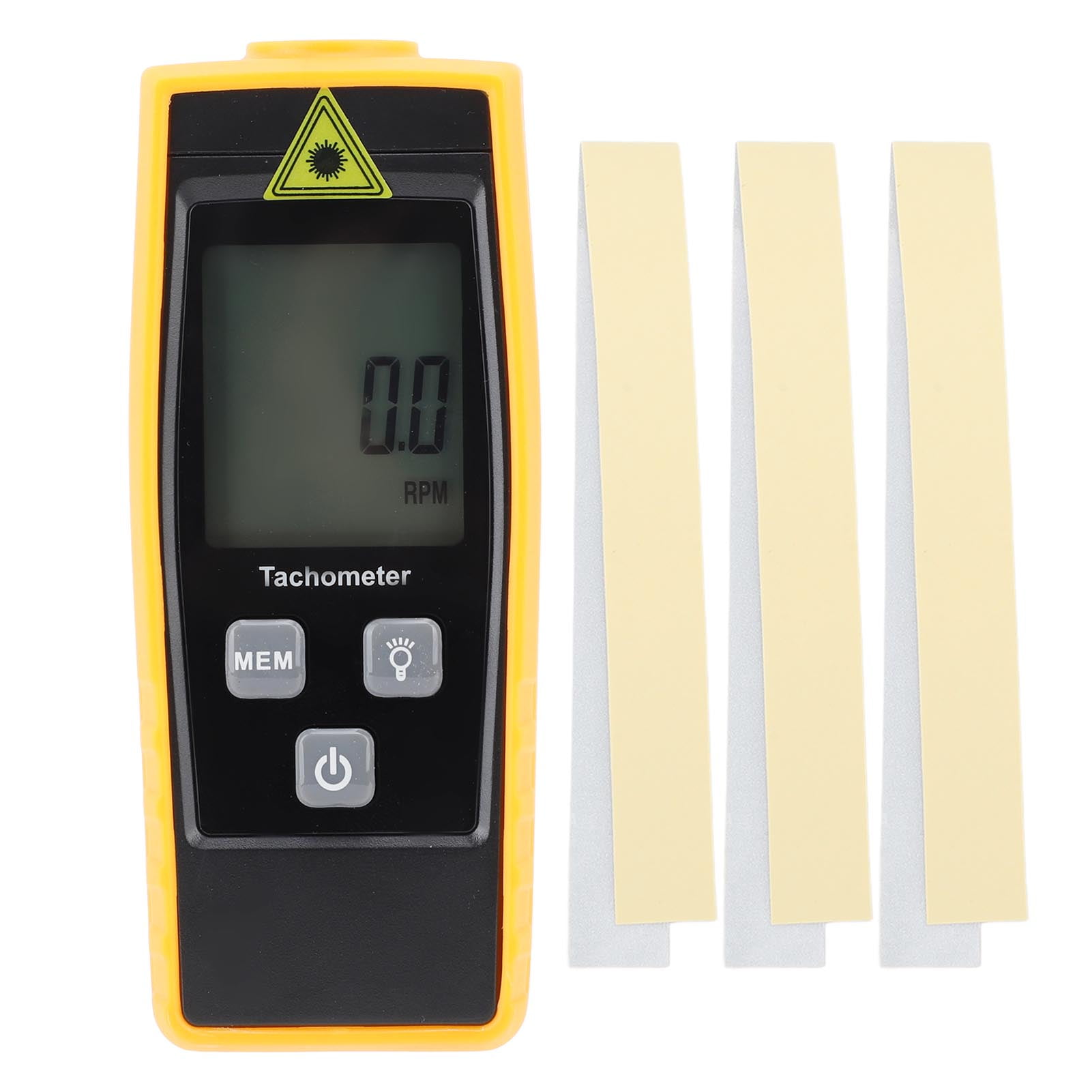 Digital Tachometer Non Contact Photo RPM Meter 5 Digit LCD Display High ...