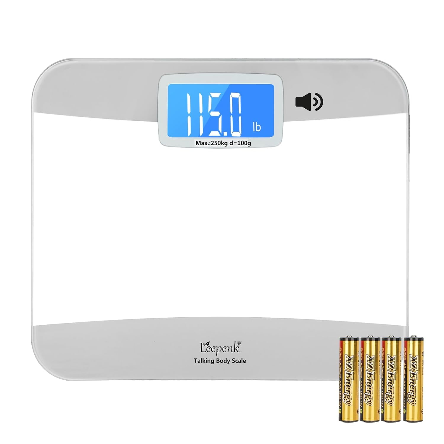 Digital Talking Scales for Body Weight, Highly Accurate with Large LCD ...