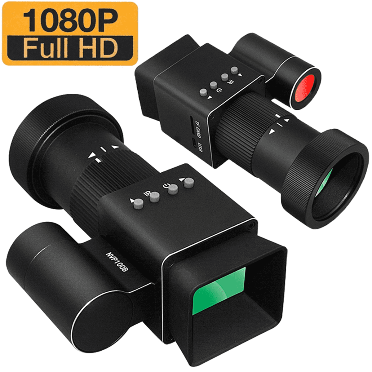 Digital Telescope 1080P Video Camera Infrared Night Vision Device 350M ...