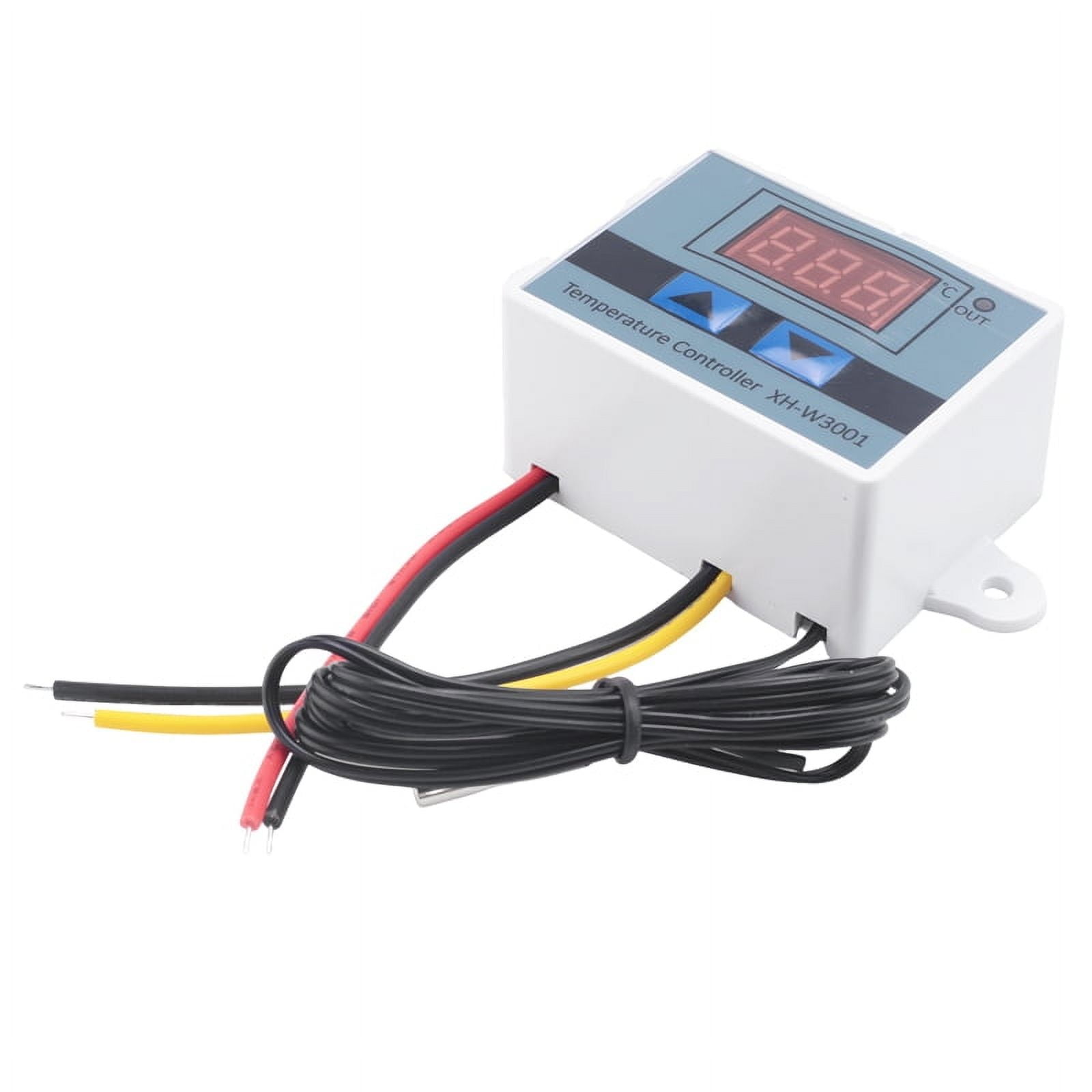 Digital Temperature Controller Display Thermostat Control Switch and ...
