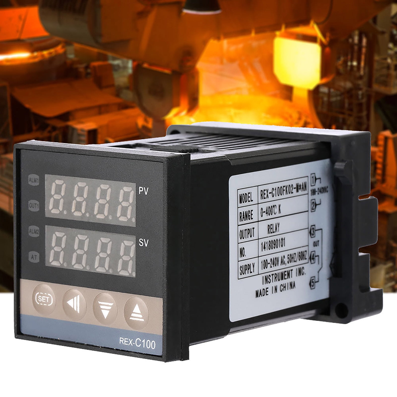 Digital Temperature Controller, PID Controller High Performance Self ...