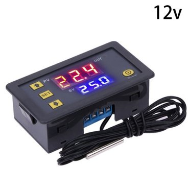 W1209 12V -50°C to 110°C Digital Thermostat Temperature Control Switch Sensor Module - Walmart.com