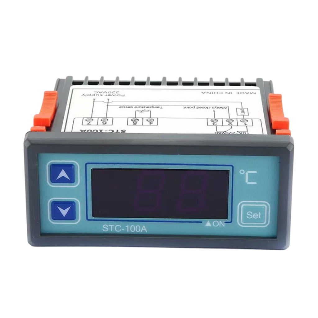 Digital Temperature Controller with Double Mode Cooling Heating Precise ...