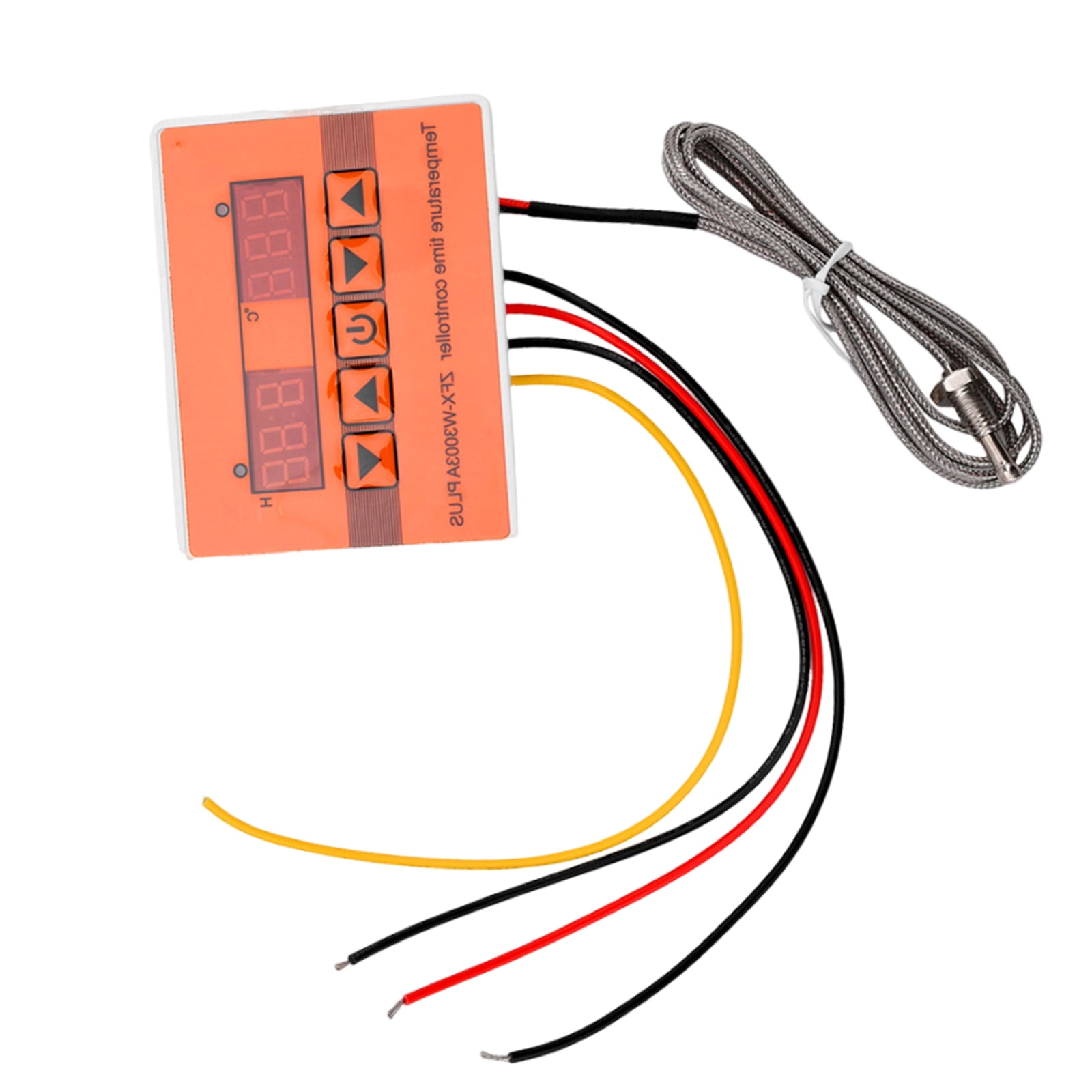 Digital Temperature Controllers Centigrade Thermostat Heating Cooling Incubators DC12V 24V AC110 ...