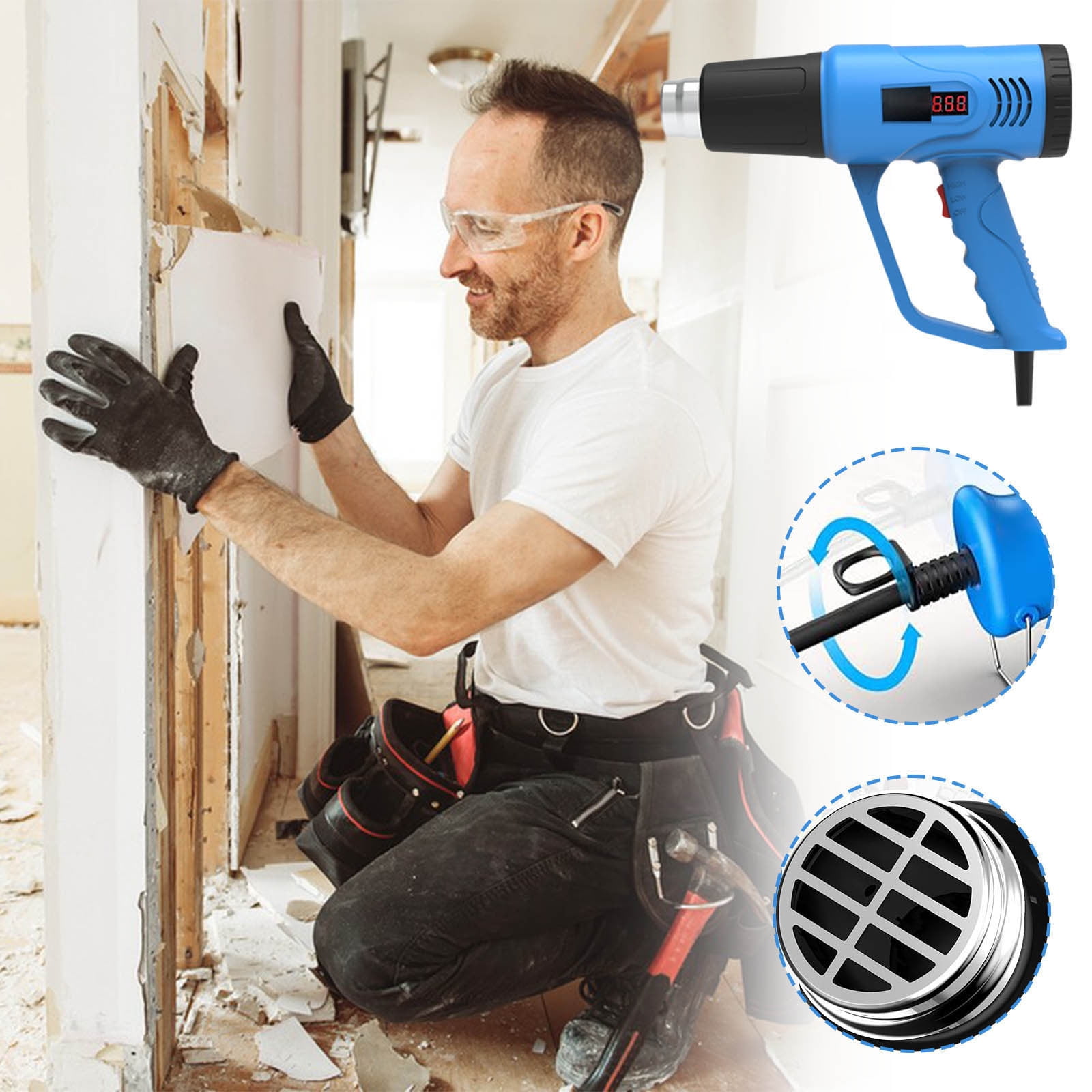 Digital Temperature Display Heat - Walmart.com