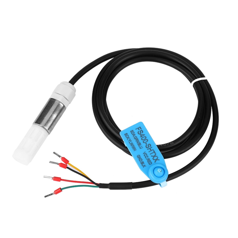Digital Temperature Humidity Sensor Stainless Steel Plastic Housing for ...