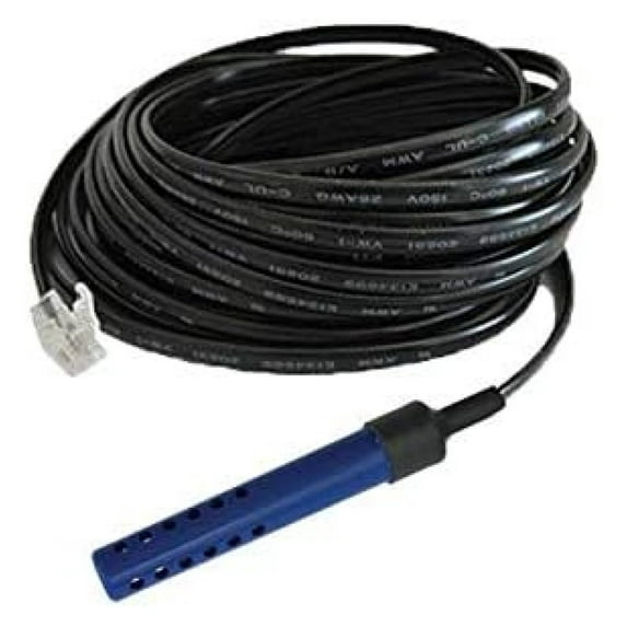 Digital Temperature & Humidity Sensor w/ 25' Cable - Monitor ...