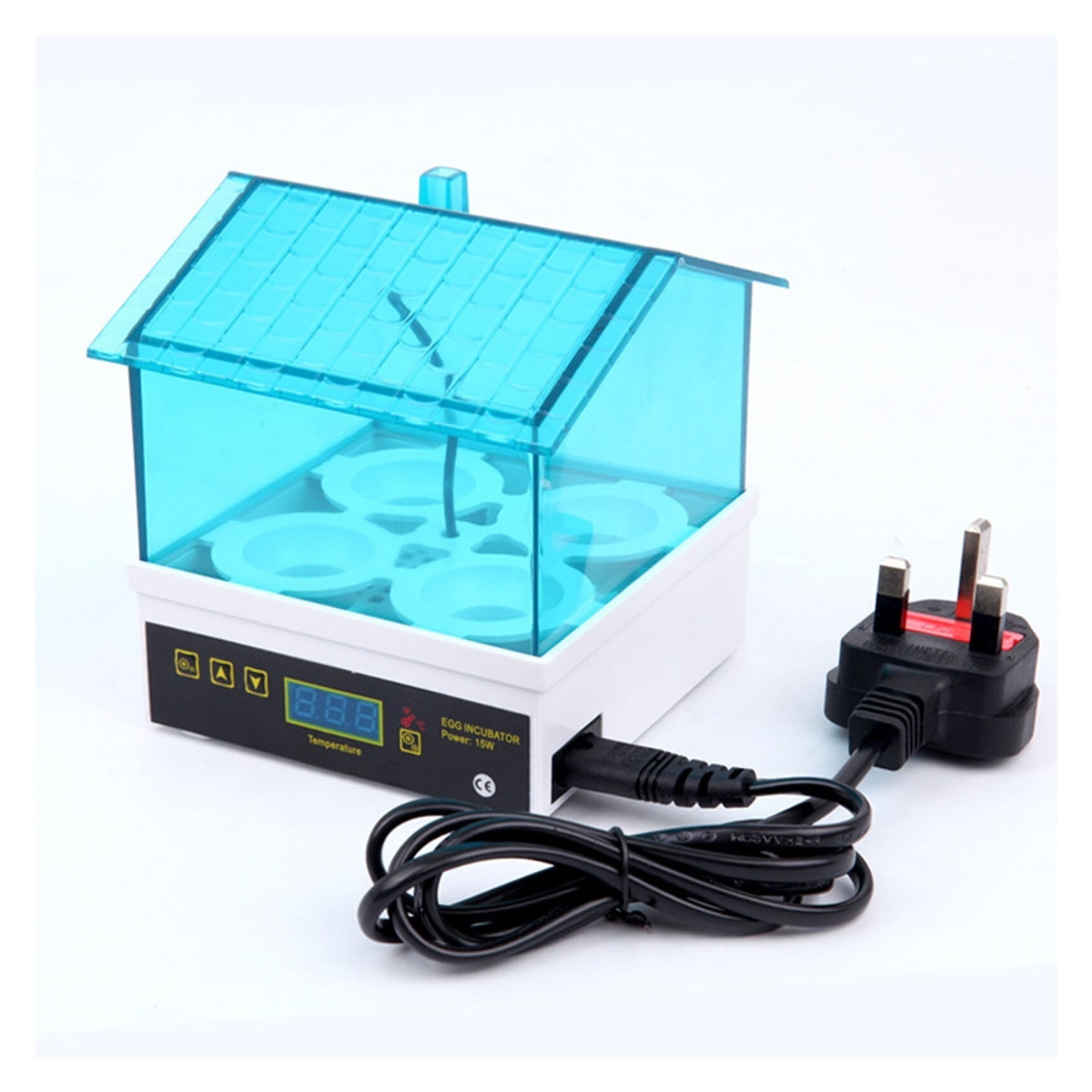 Digital Temperature Small Brooder 4 Mini Hatchery Egg Incubator Hatcher ...