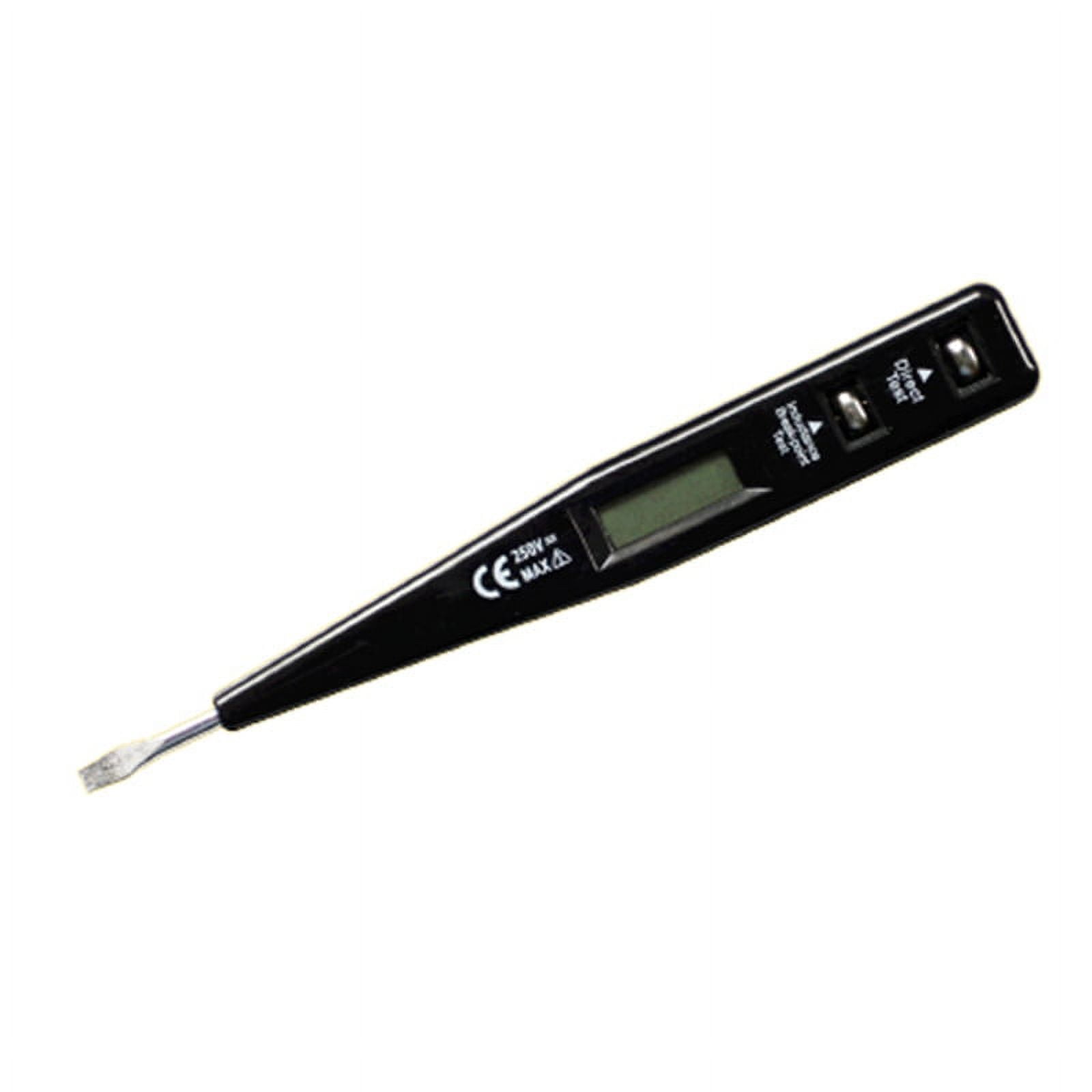Digital Test Pencil Screwdriver Probe Light Voltage Tester Detector 12 ...