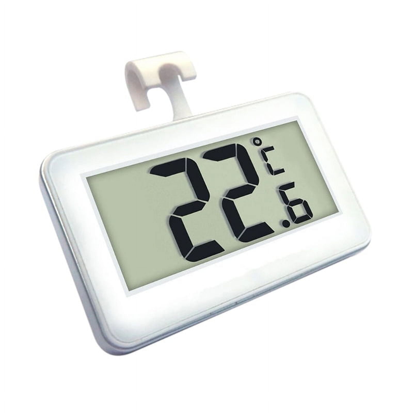 Digital Thermometer for Fridge, Mini Digital LCD Thermometer ...