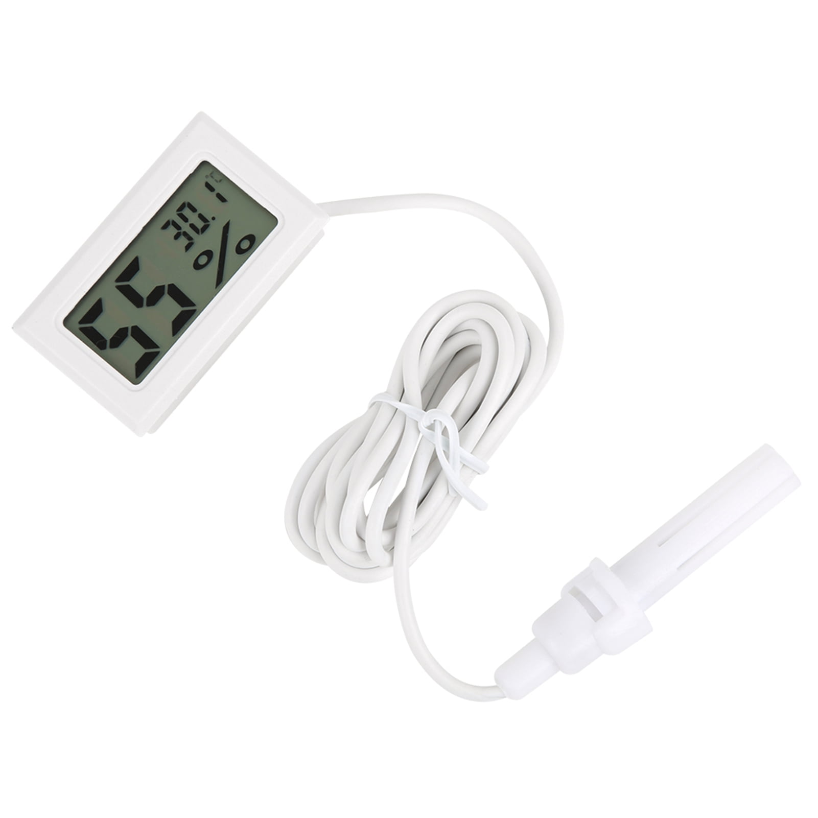 Digital Thermometer Hygrometer Embedded Type LED Digital Humidity Meter ...