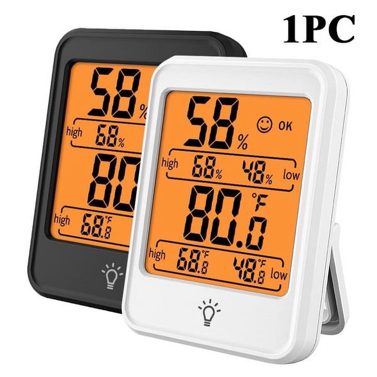 Digital Thermometer Hygrometer Indoor Temperature Humidity Meter Room ...