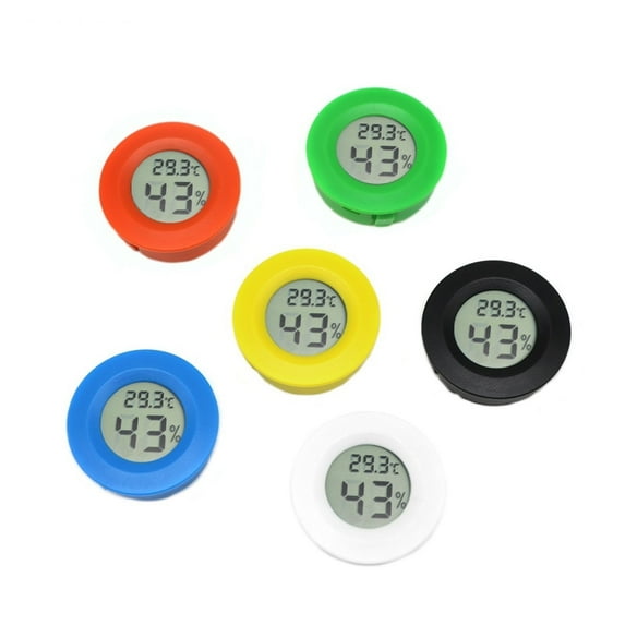 Digital Thermometer Hygrometer Mini LCD Humidity Meter Detector ...