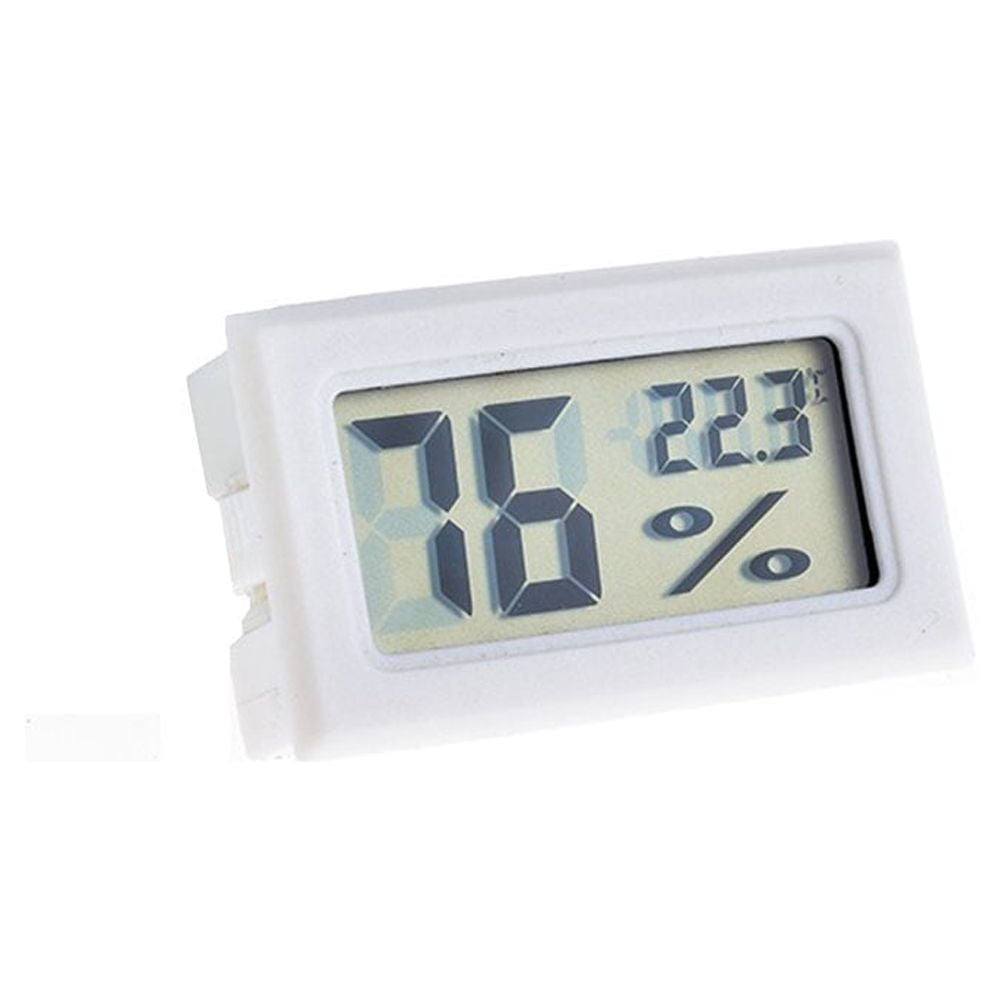 Digital Thermometer Hygrometer Mini Temperature Humidity Meter LCD ...