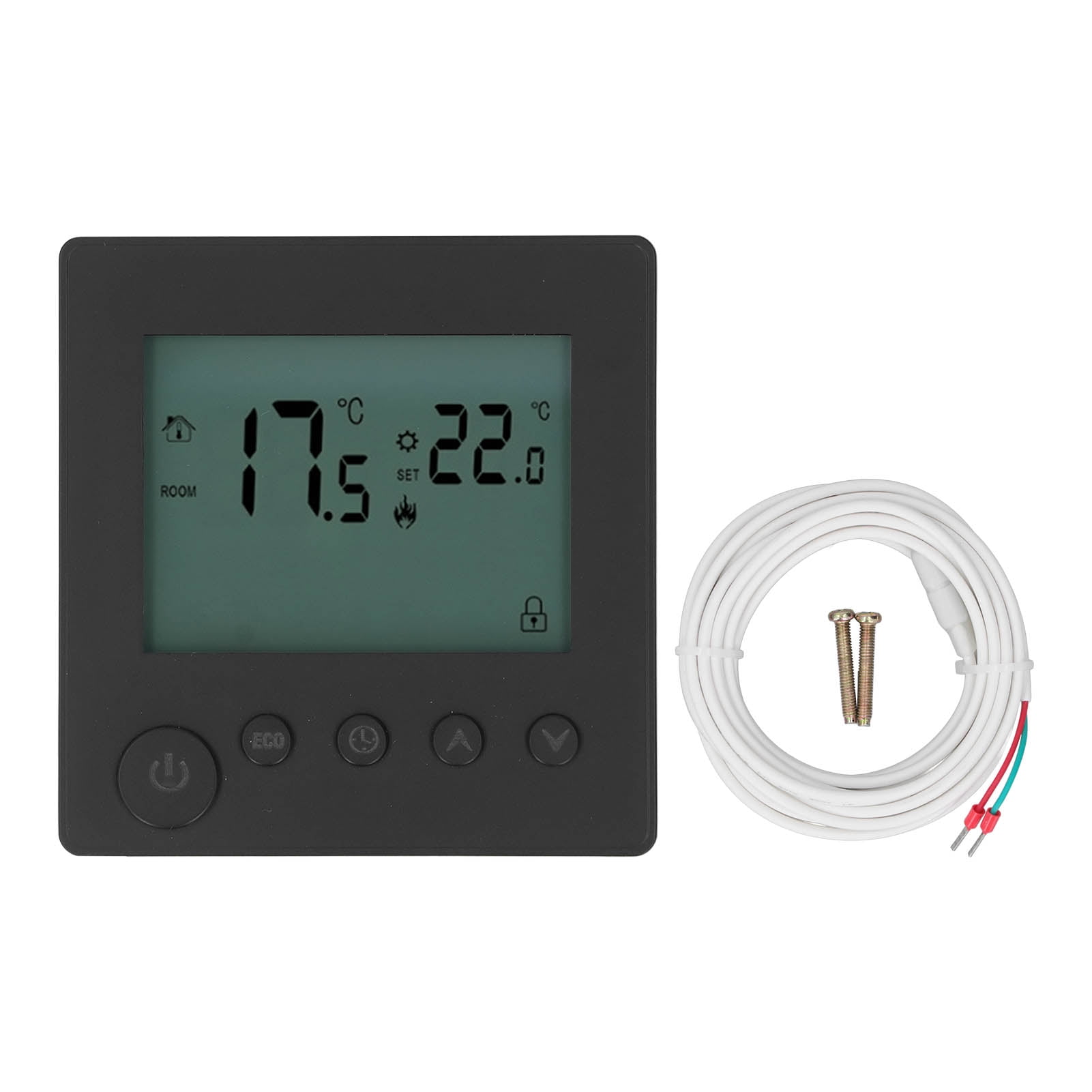 4500W High Power Digital Floor Heating Thermostat for Office & Mall Use ...