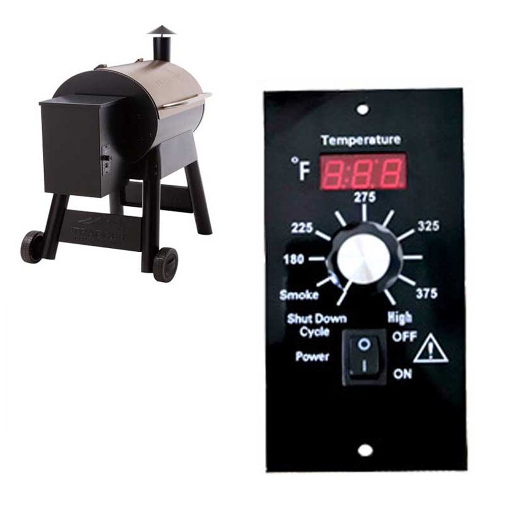 Digital Thermostat Control Panel Kit Compatible for Traeger Pellet ...