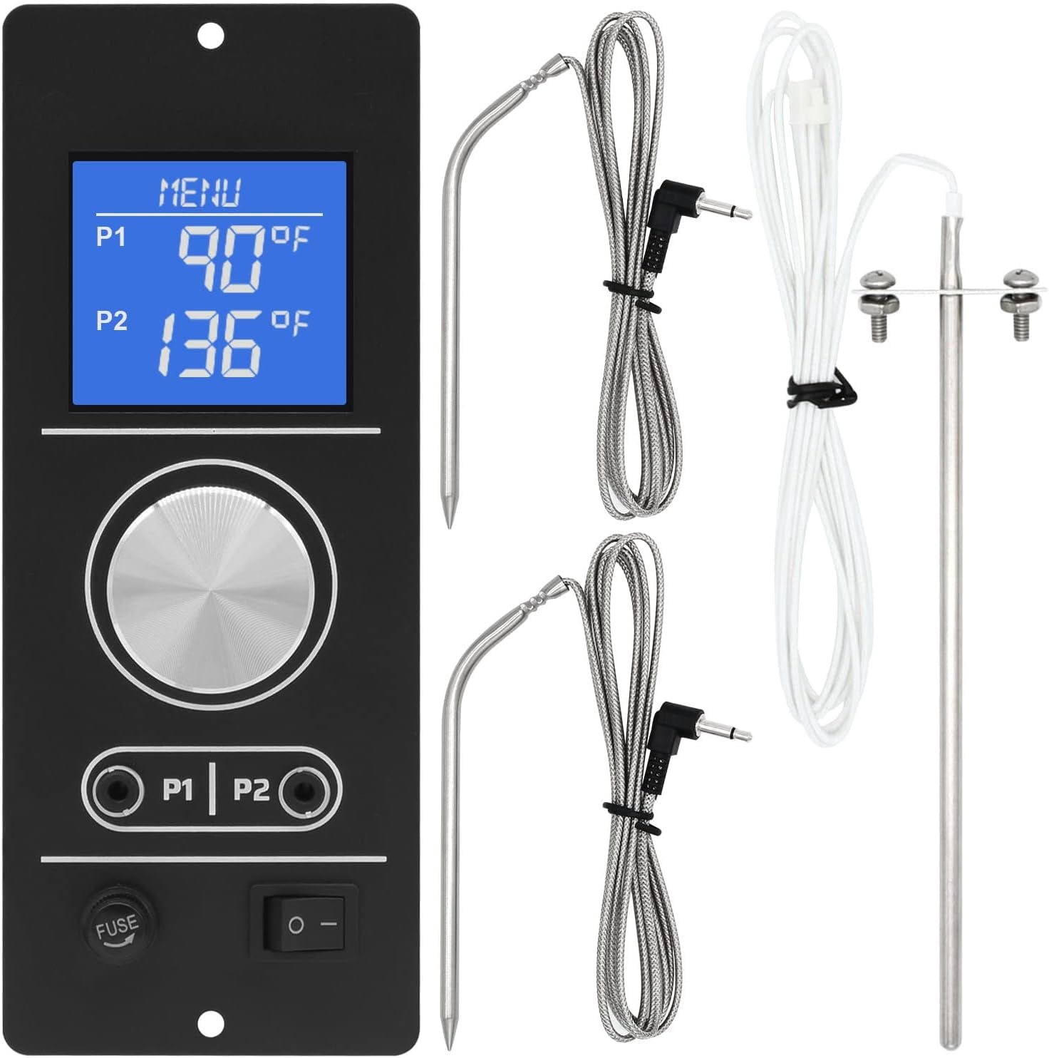 Digital Thermostat Controller for Retro Non-Wi-Fi Pellet Grill, Comes ...
