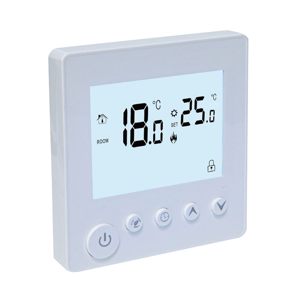 Digital Thermostat Room Thermostat Underfloor Heating Wall Heating LED ...