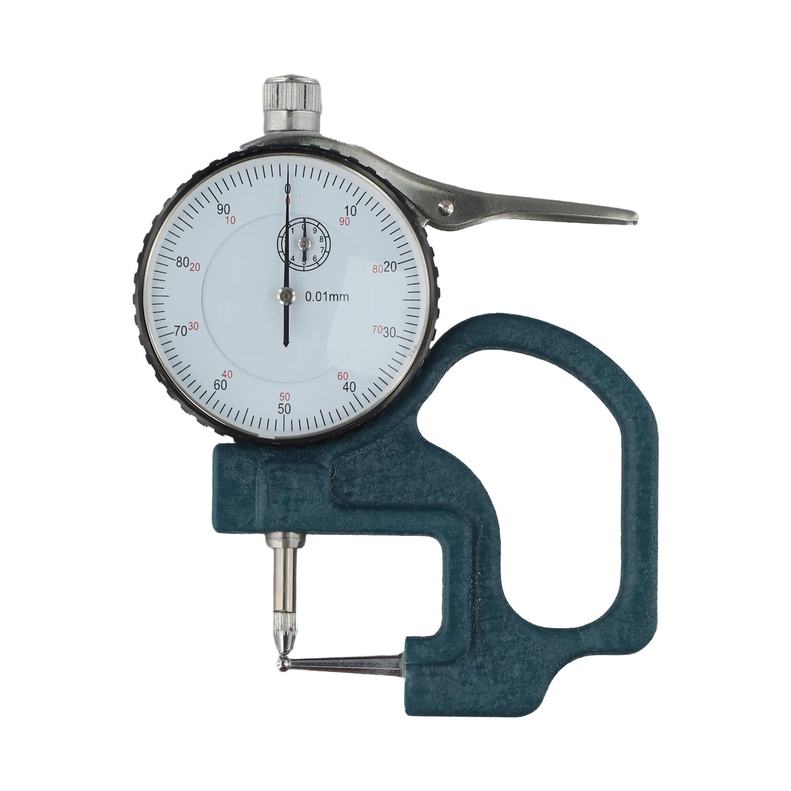 Digital Thickness Gauge 0-10mm 0.01mm Leather Paper Film Measuring ...