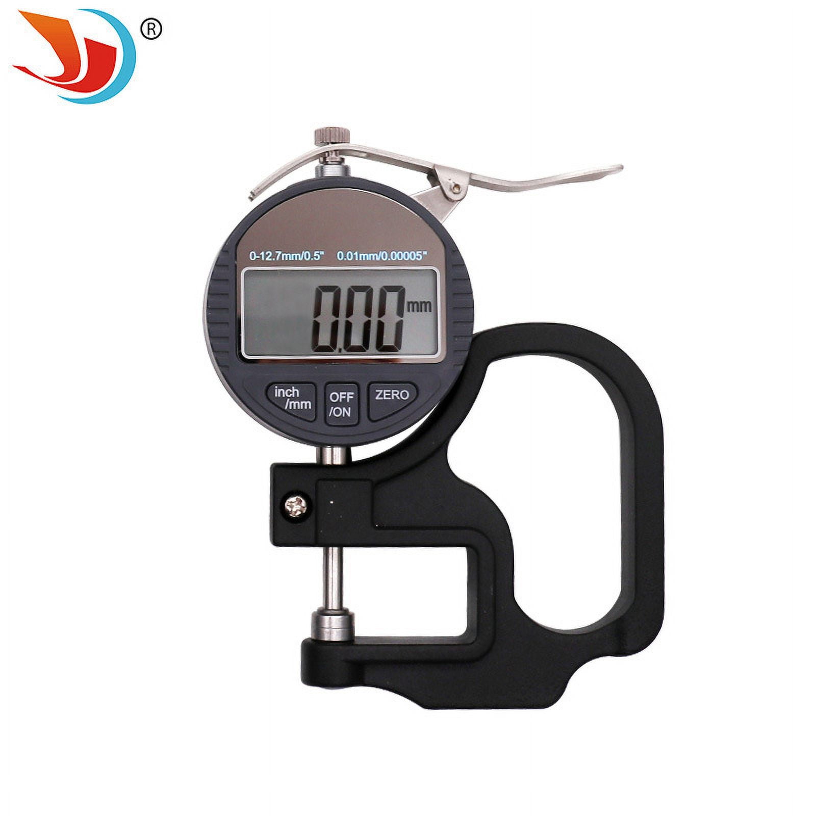 Digital Thickness Gauge Micrometer 0-12.7mm Range, 0.01mm Accuracy for ...