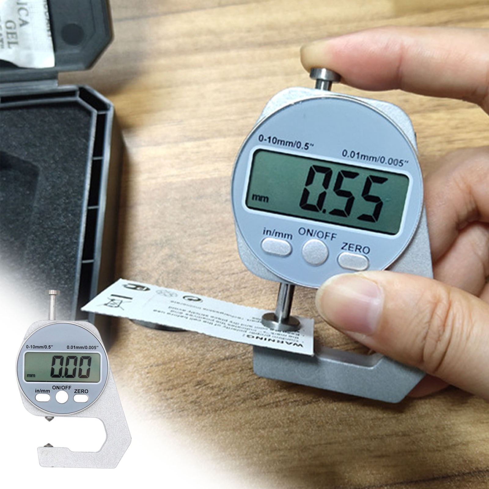 Digital Thickness Gauge Thickness Gauge Thickness Gauge Sponge Film ...