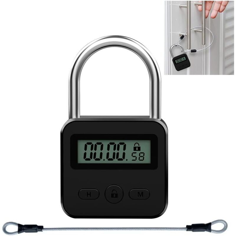 Digital Time Lock, Smart time Lock with LCD Display, Time Slot with ...