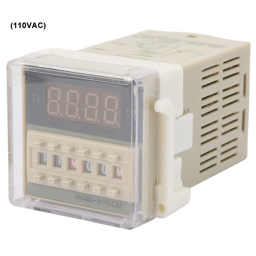 Digital Time Relay Module 8 Pin 0.1s~99h Timer Relay Device (12V AC/DC ...