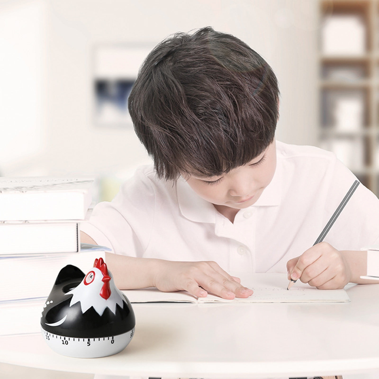 Digital Timer Cartoon Mother Hen Creative Student Time And Study ...