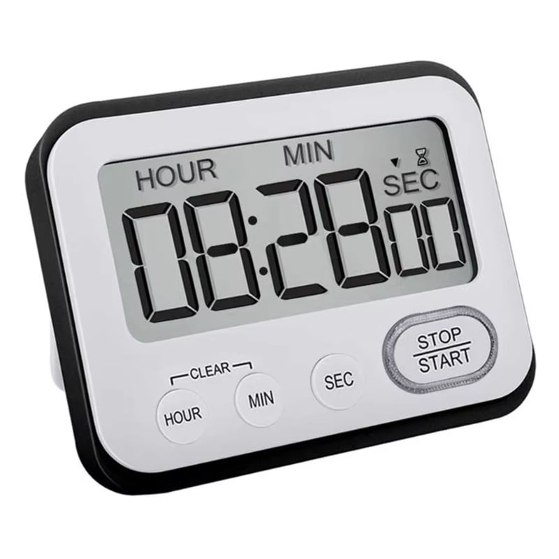 Digital Timer Count Up/Down Timer Table Magnetic Timer LCD Display ...