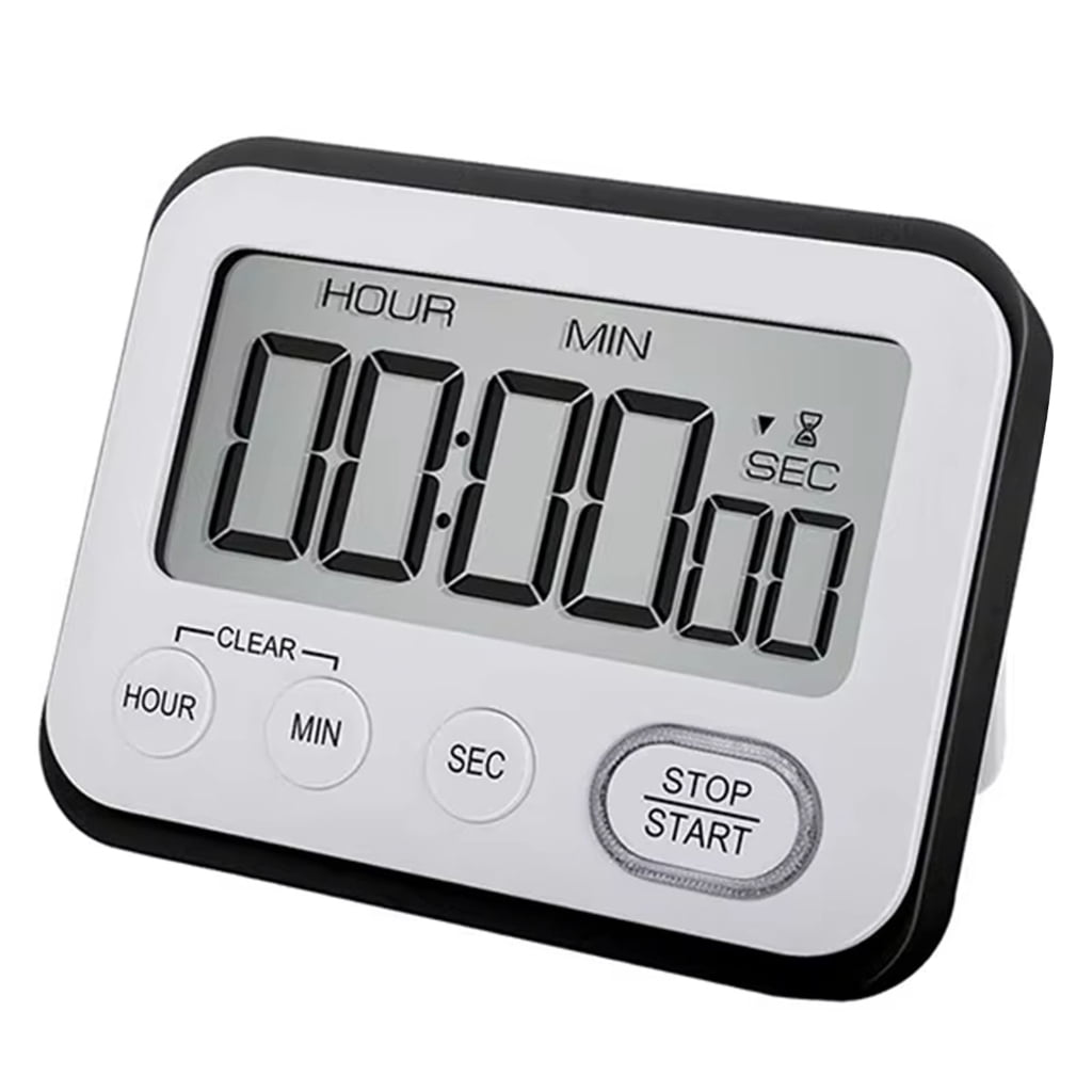 Digital Timer Count Up/Down Timer Table Magnetic Timer LCD Display ...